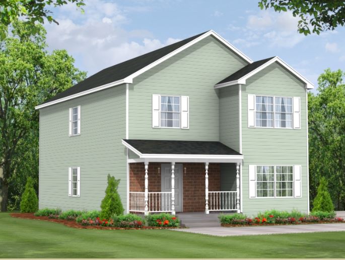 Maple I | 2310 Square Foot Two Story Floor Plan