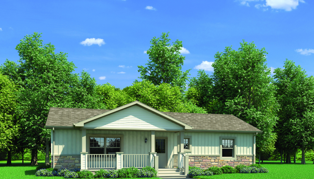 Liberty II | 1104 Square Foot Floor Plan