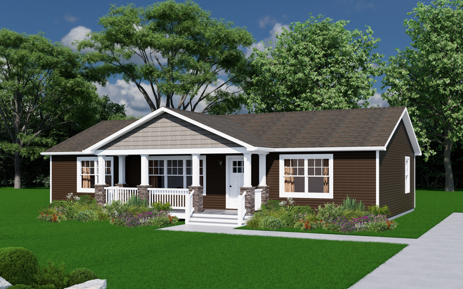 Coleman | 1430 Square Foot Ranch Floor Plan